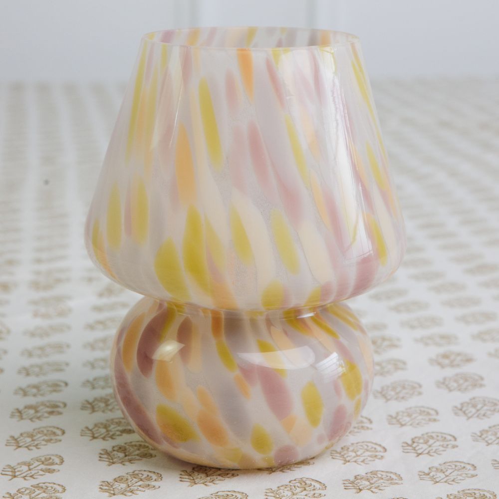 Yellow & Rose Joyful Lamp – Pomegranate