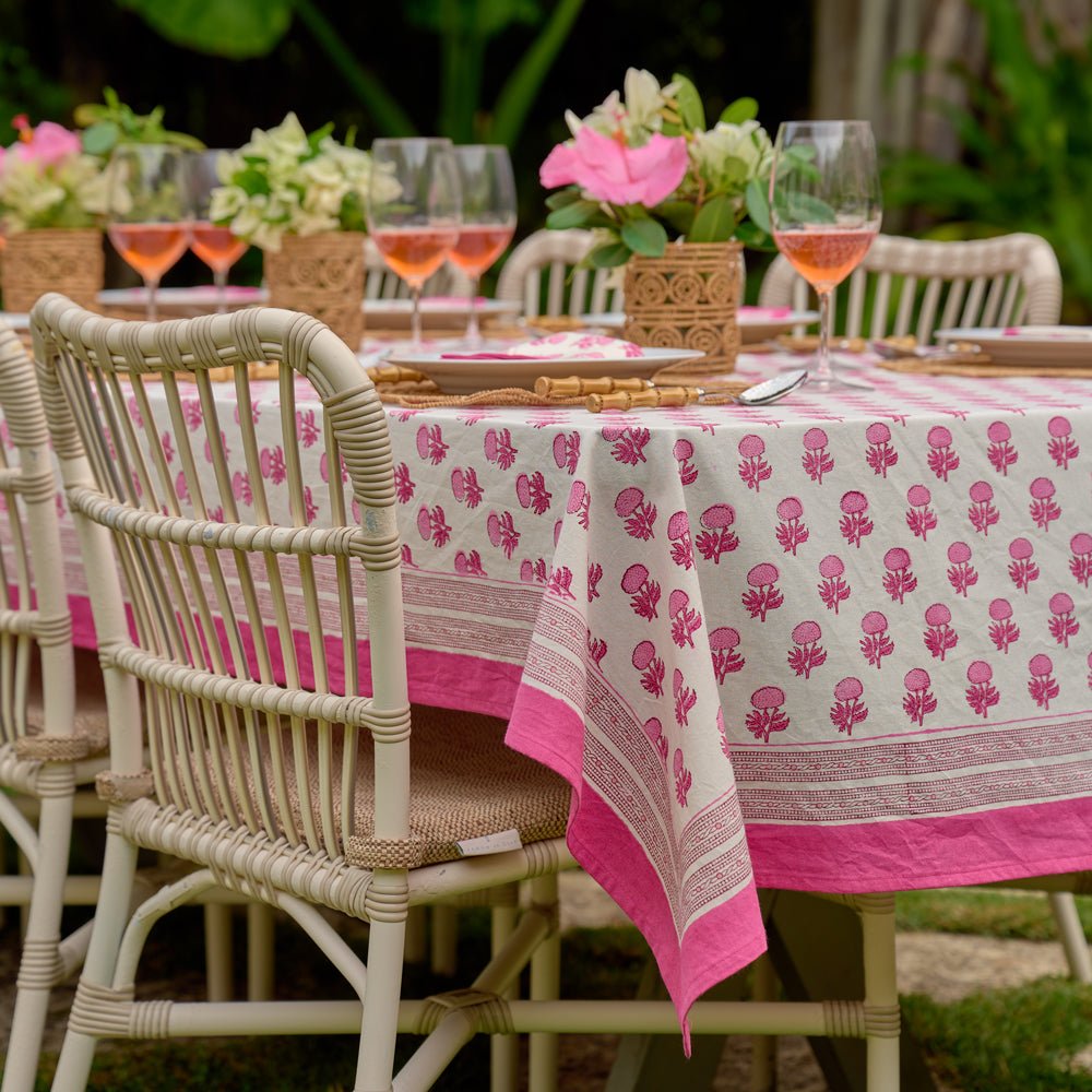 Rosé Tablecloth | Pomegranate