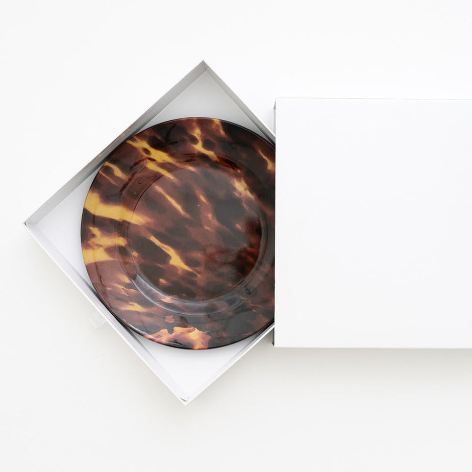 India Hicks Home Tortoise Melamine Dinner Plate – Pomegranate Inc.