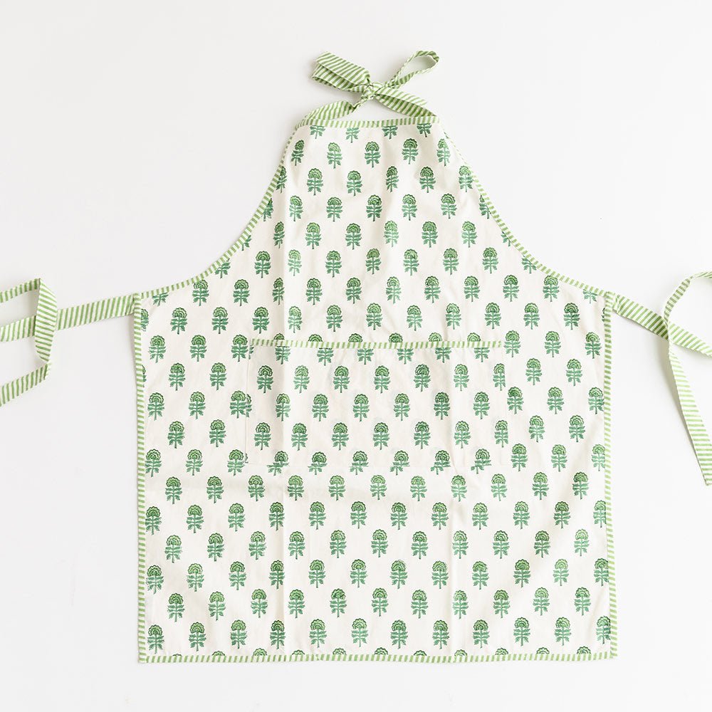 Exclusive printed aprons in colorful motifs – Pomegranate Inc.